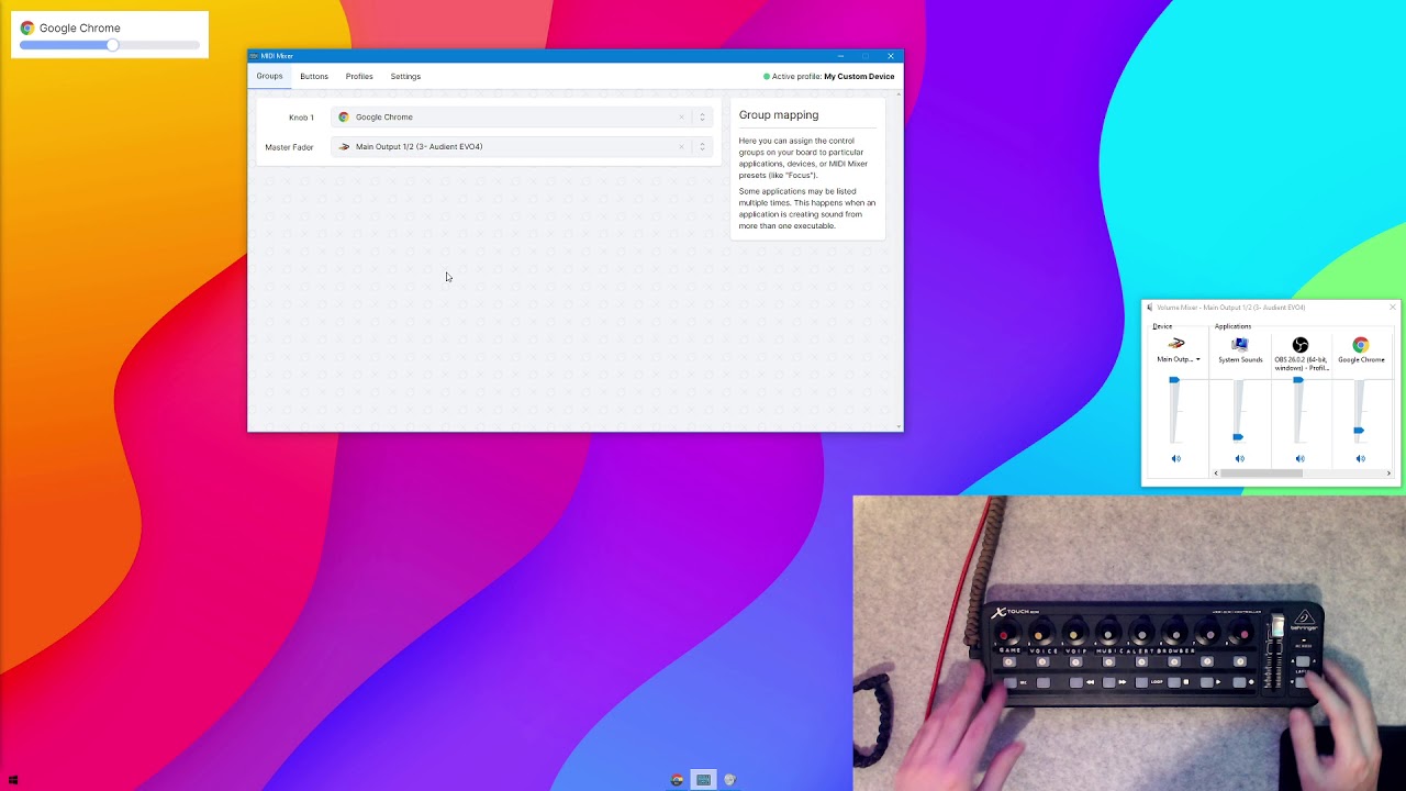 MIDI Mixer Getting Started - Setting up a new or homebrew device
