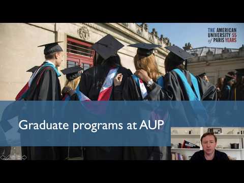 The American University of Paris - Prospective Grad Student Information