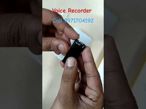 Spy Voice Recorder 8gb Inbuilt #voicerecording #audiorecorder #spy #viralvideo