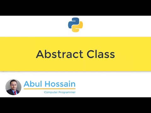 Python: How to use Python Abstract Class? | Python Abstract Class | Python for Beginners