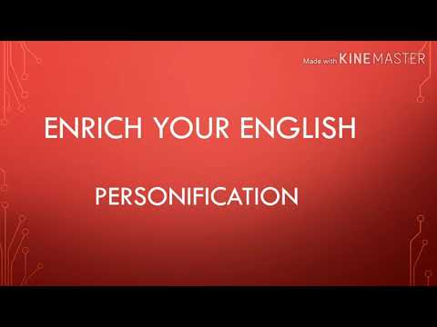 What is Personification? Figure of Speech