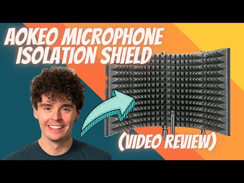 Aokeo Professional Studio Recording Microphone Isolation | Reverb