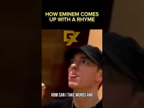 Eminem Explains How He Constructs Rhymes 🤯