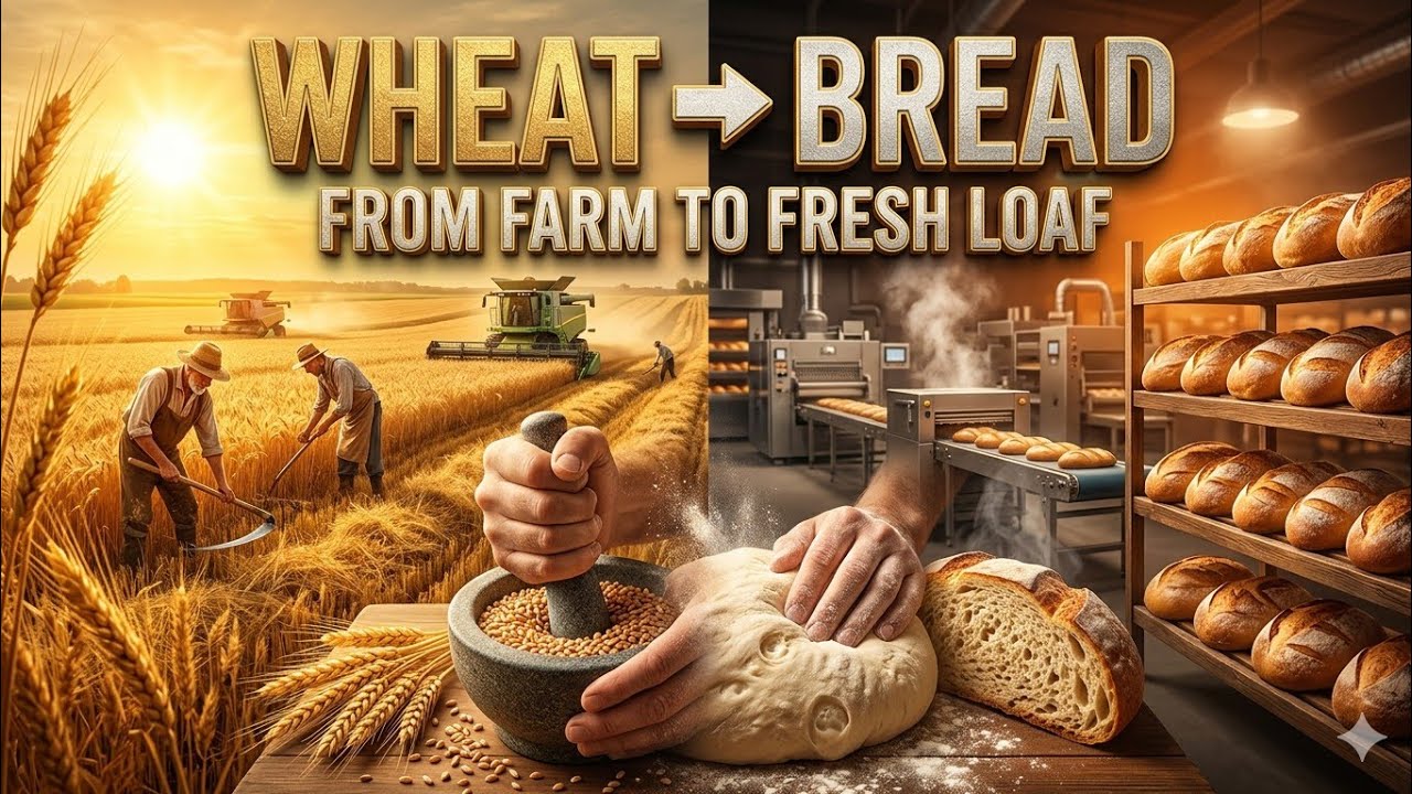 Inside Bread Factory 😳 How Millions of Breads Are Made Daily (Full Process)