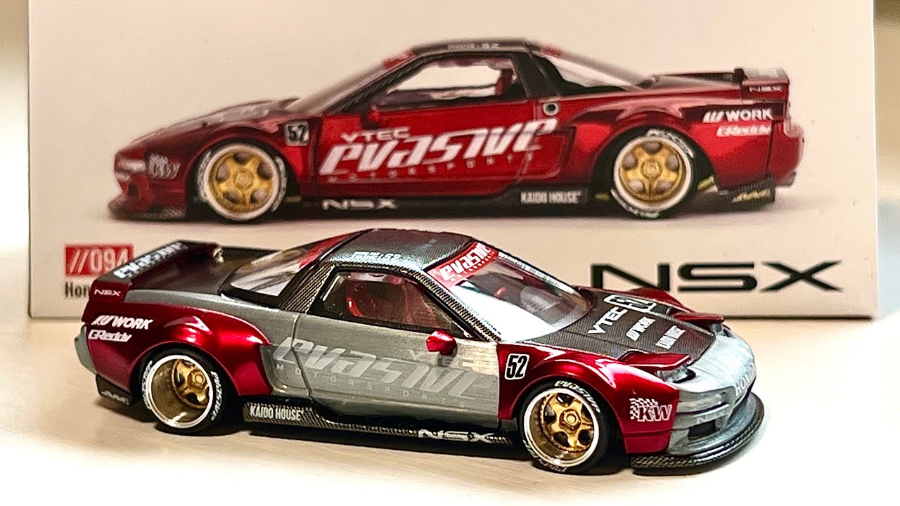 Mini GT Kaido House #094 - Honda NSX Chase Car 1/64 Scale / MyCollection.