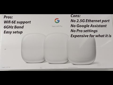 Google nest wifi pro short review