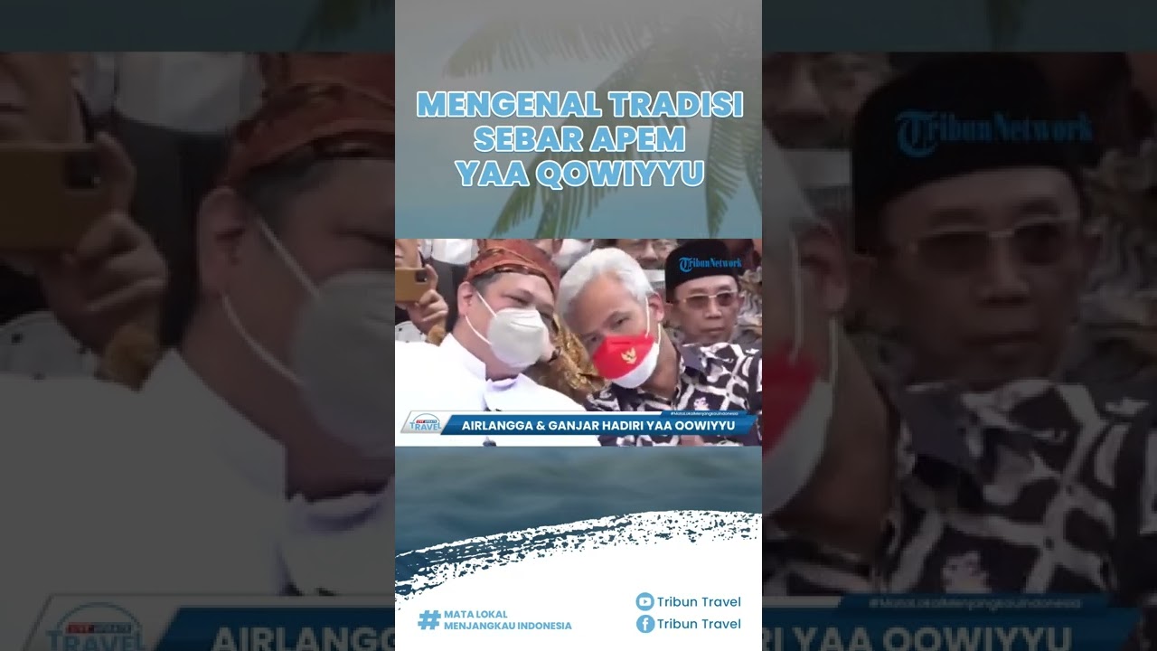 Tradisi Sebar Apem Yaa Qowiyyu di Jatinom Dihadiri Airlangga Hartarto ...