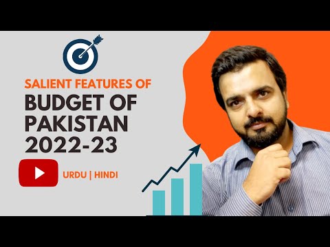 Budget of Pakistan 2022-23. Salient Features (Urdu)