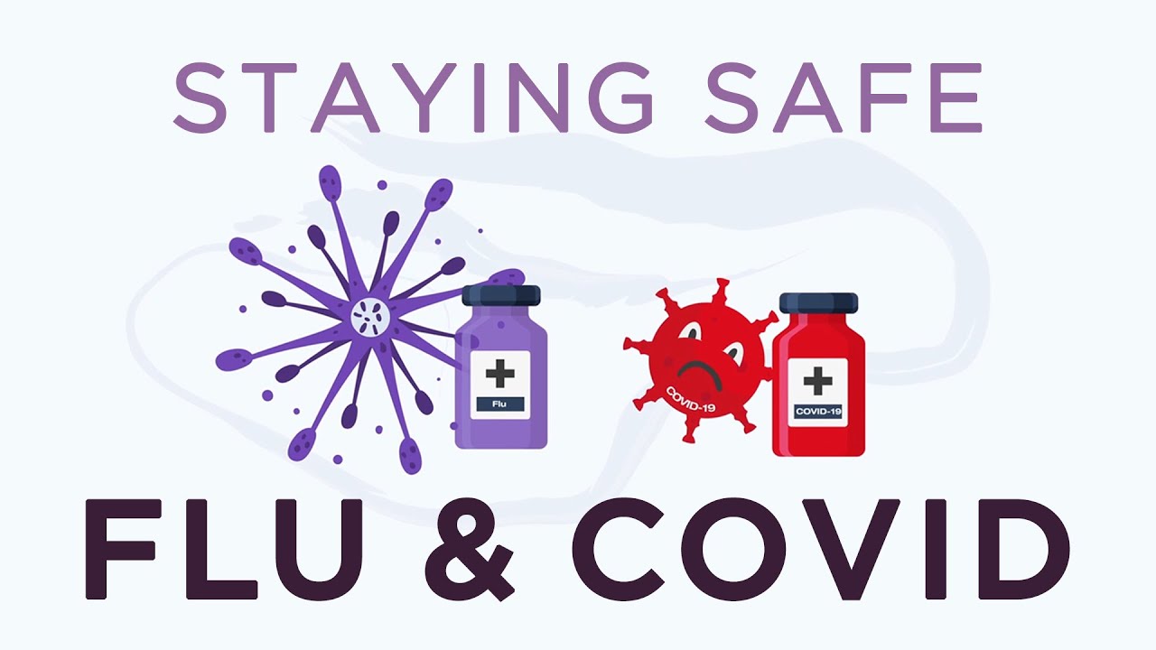 Staying safe – Flu and COVID (English)