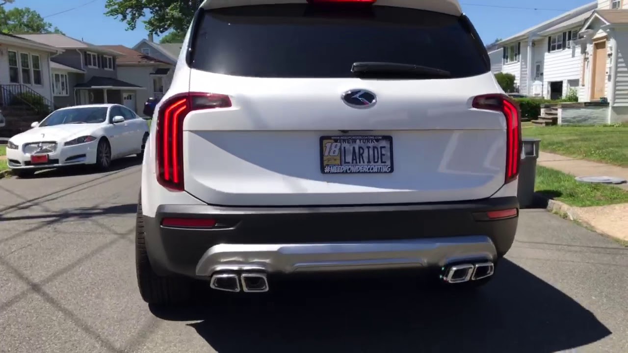 Kia Telluride Dual Quad Exhaust