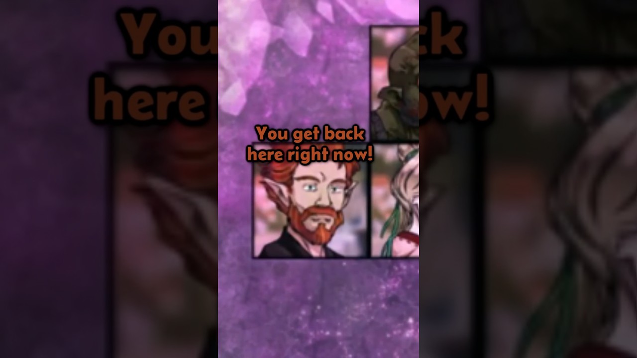 Get Back Here! Dungeons & Dragons dnd D&D ttrpg tabletop role playing games rpg funny