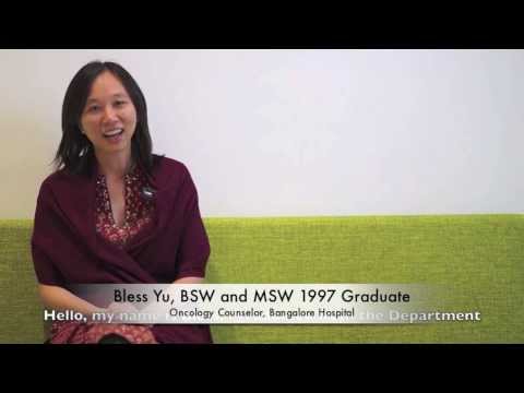Bless Yu, BSW and MSW 1997 Graduate