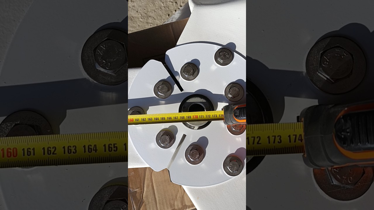Custom increased windwheel of 3.4 m diameter for my FT-2000 wind turbine