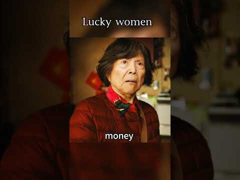 This woman is particularly lucky