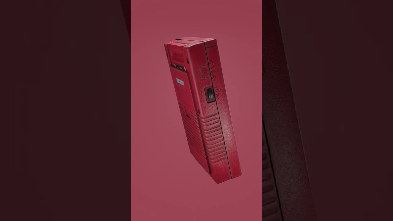 Pokemon Gen 1 | GameBoy 3D model made by AlexandrosPT on Artstation