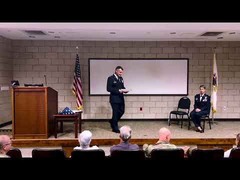 Promotion Ceremony for Lt Col Asheleigh Gellner