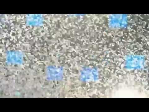 Weird Slo Motion video of confetti falling