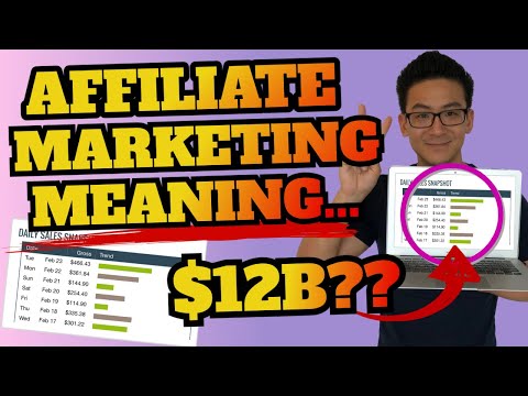 Affiliate Marketing Meaning (And How To Take Advantage Of This $12 Billion Dollar Industry)...
