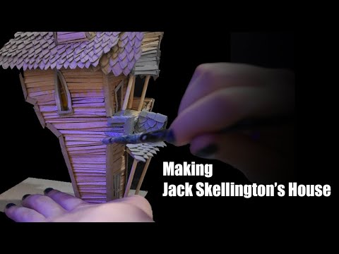 Making Jack Skellington's House: Christmas Edition