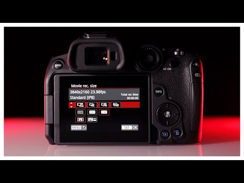Canon R7: The best cinematic video settings (5137C002)