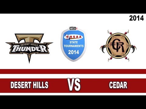 3A Baseball: Desert Hills vs Cedar High School UHSAA 2014 State Tournament Semifinals
