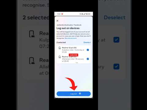 Facebook Id Hack Ho Gaya Kaise Thik Karen | Facebook id kitne mobile me login hai kaise pata kare ||