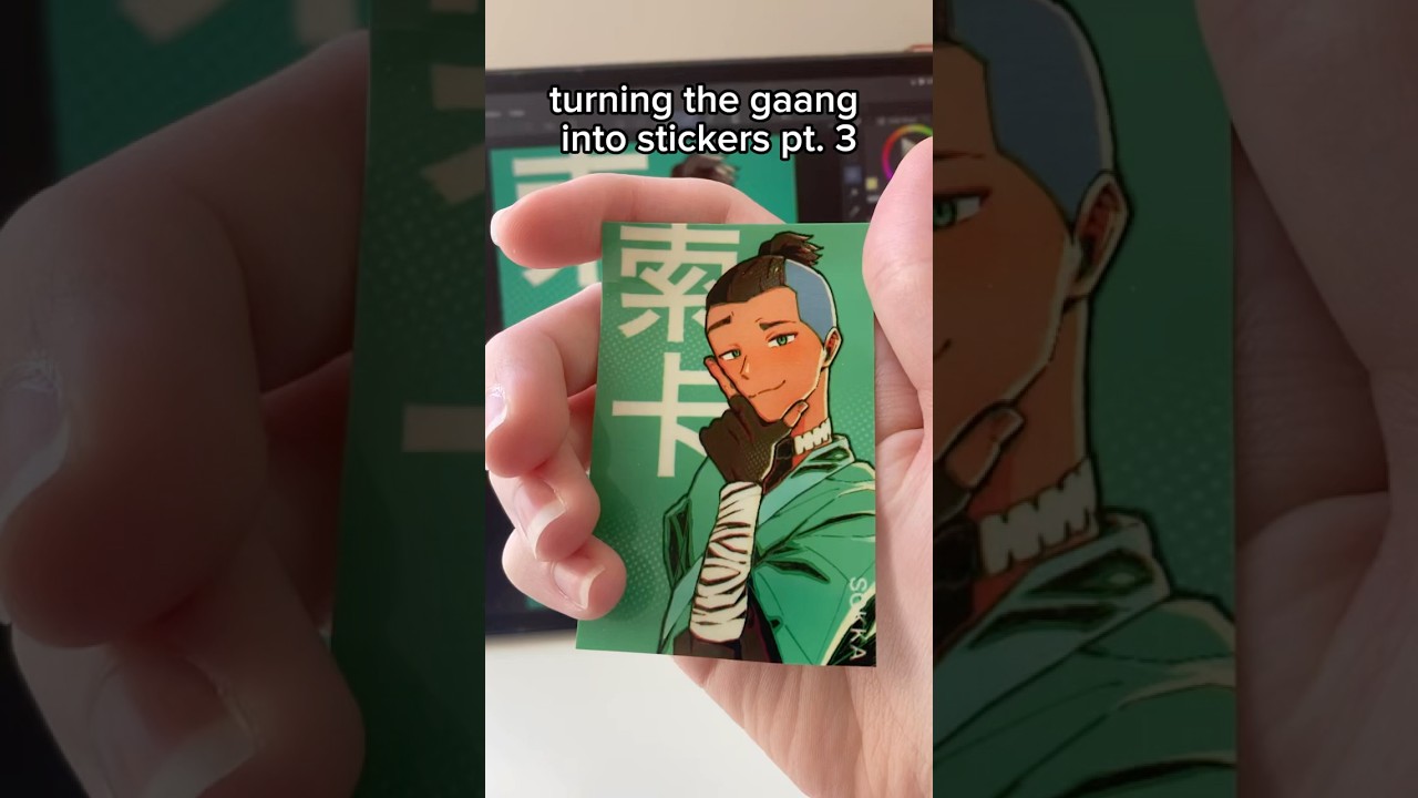 drawing a sokka sticker🪃 #avatarthelastairbender #sokka #stickershop #animeart #fanart