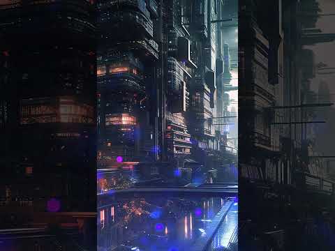[KOH] Video Wallpaper AC090 Futuristic City Night