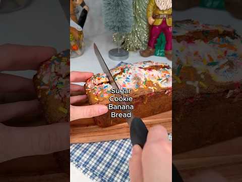 Making the Viral Sugar Cookie Banana Bread