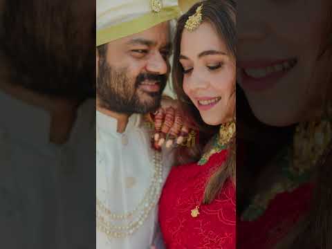 Congratulations to Newly wed couple ???? Maanvi Gagroo & Kumar Varun | SBAB