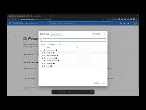 Setup Google Service Account