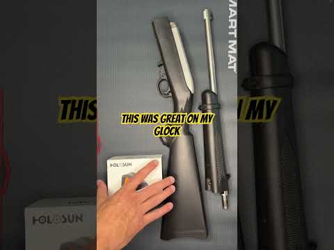Cheap red dot for a Ruger 10/22?!? #ruger #10/22 #2agun #firearms #rifle #22lr