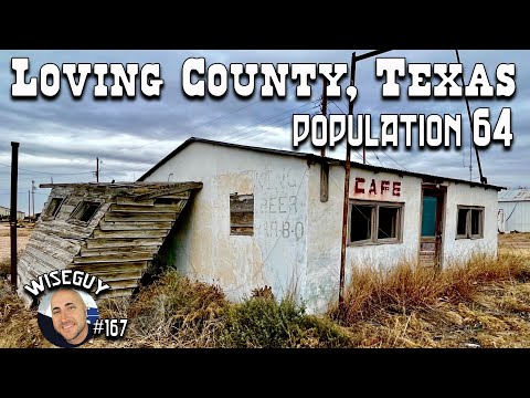 Exploring the LEAST POPULATED County in the USA // Loving County, Texas // Population 64