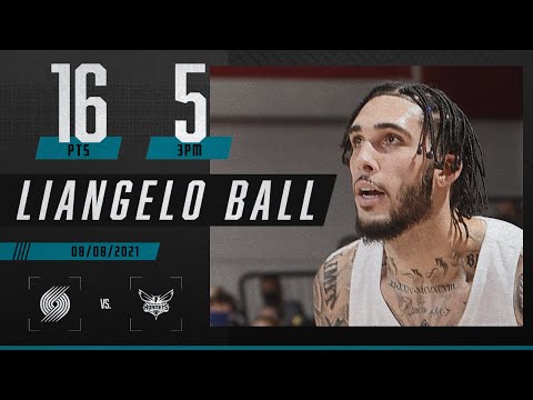 LiAngelo Ball hits FIVE 3s in NBA Summer League debut for the Hornets | NBA Highlights