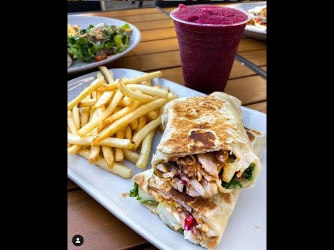 Simsim Chicken & Pomegranate Shawarma in San Diego California