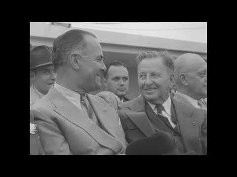 Back in Time: Watch the 1952 dedication of Bradley International Airport