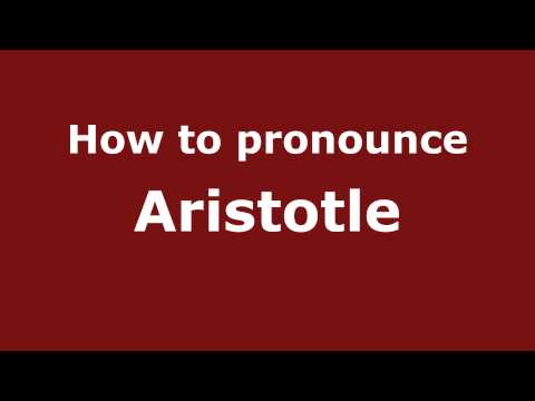 How to Pronounce Aristotle - PronounceNames.com