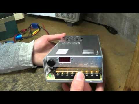 Modifying a S-400-12 switchmode power supply for variable output voltage