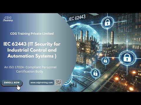 IEC 62443 Training | IT Security for Industrial Control & Automation Systems
