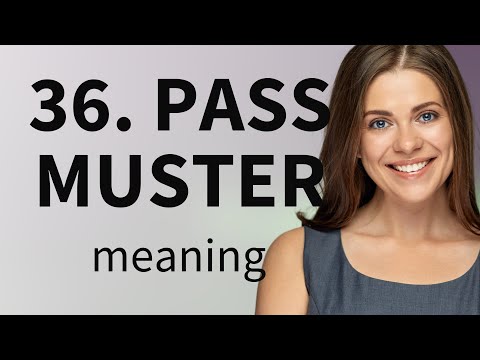 Mastering English Phrases: "Pass Muster" Explained!