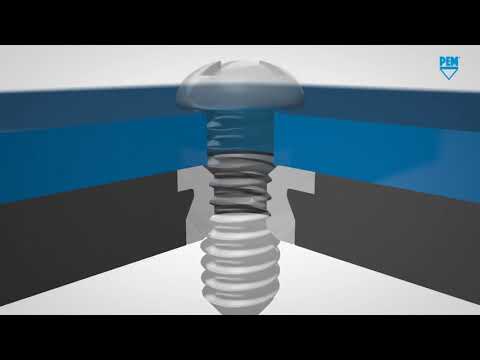 PEM® Type F PEMSERT® Self-Clinching Flush Nuts