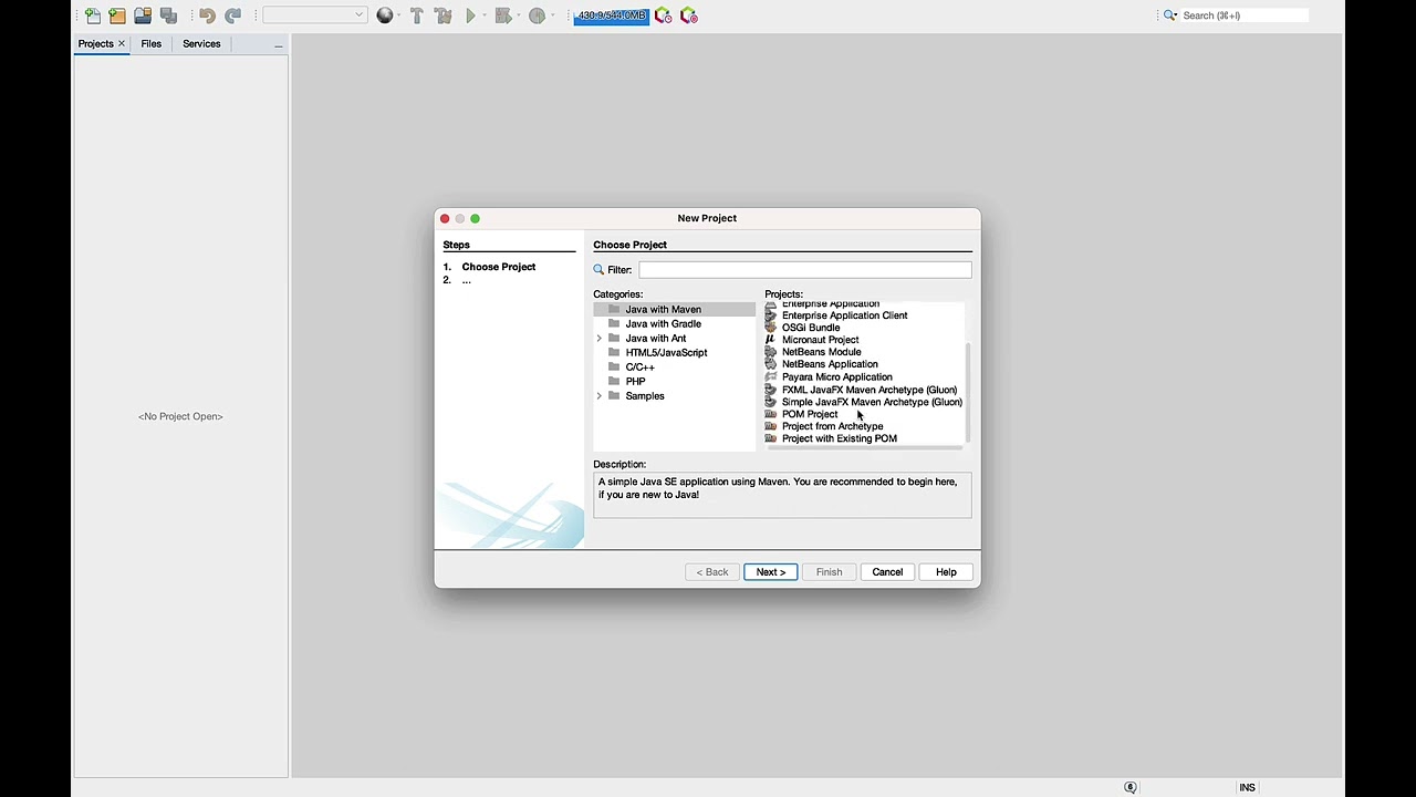 Learn Java Programming - Part 1-1: How to create a Java Project in Apache NetBeans