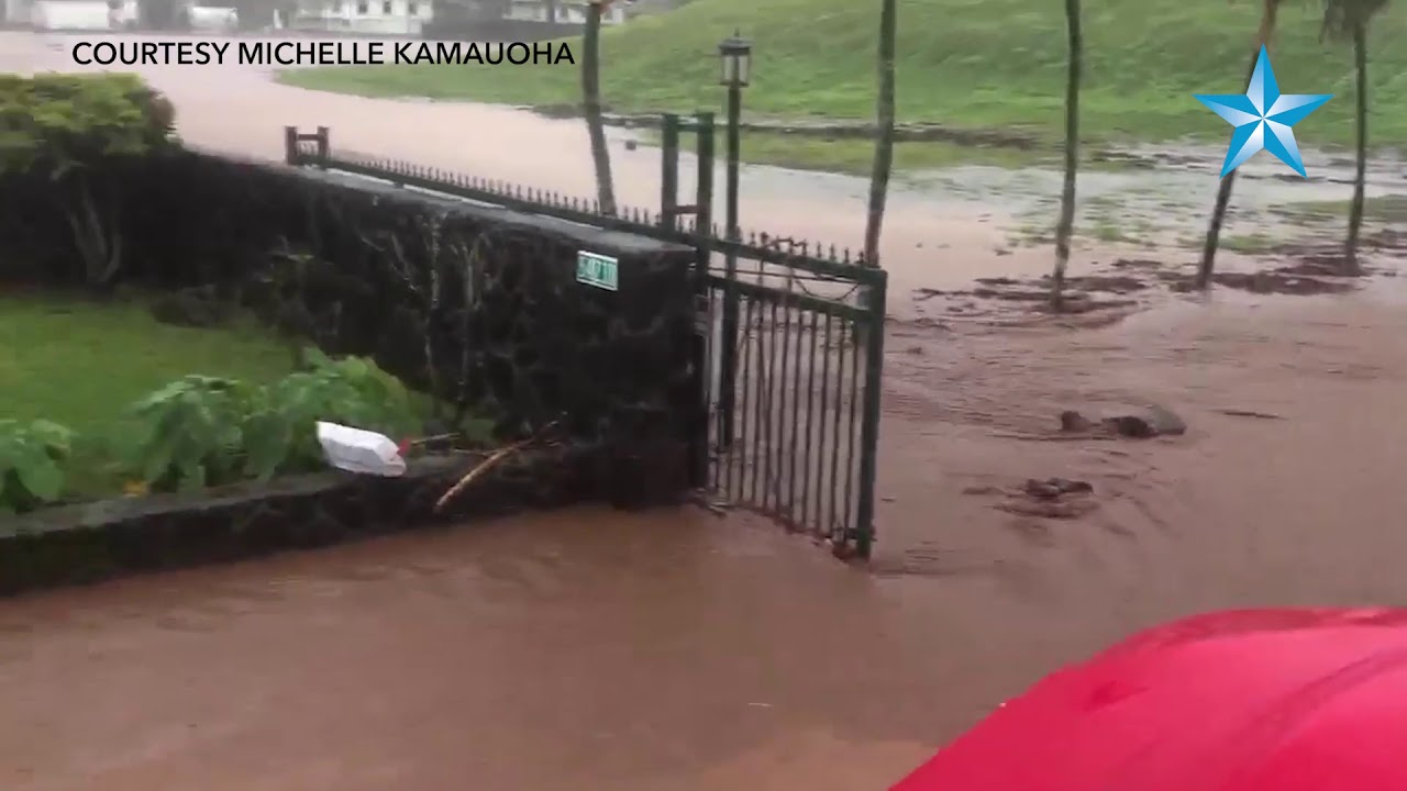 Heavy rain causes flooding all over Oahu | Honolulu Star-Advertiser