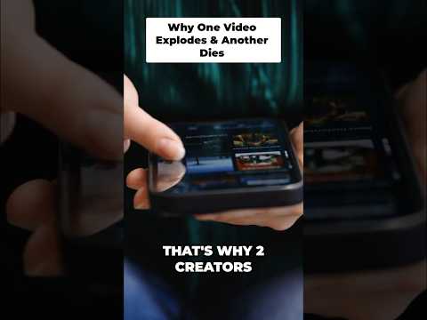 Why Two Identical Videos Get Completely Different Views. #shorts Two ...
