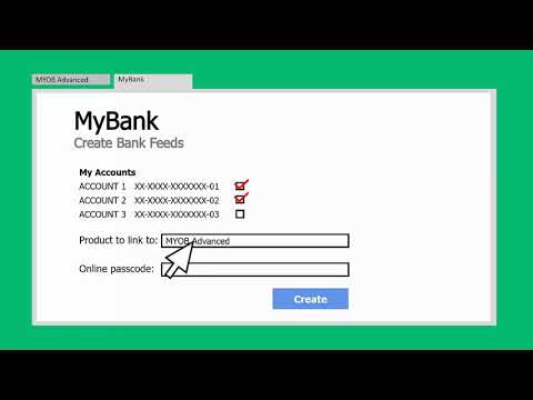 MYOB Advanced Bank Feeds