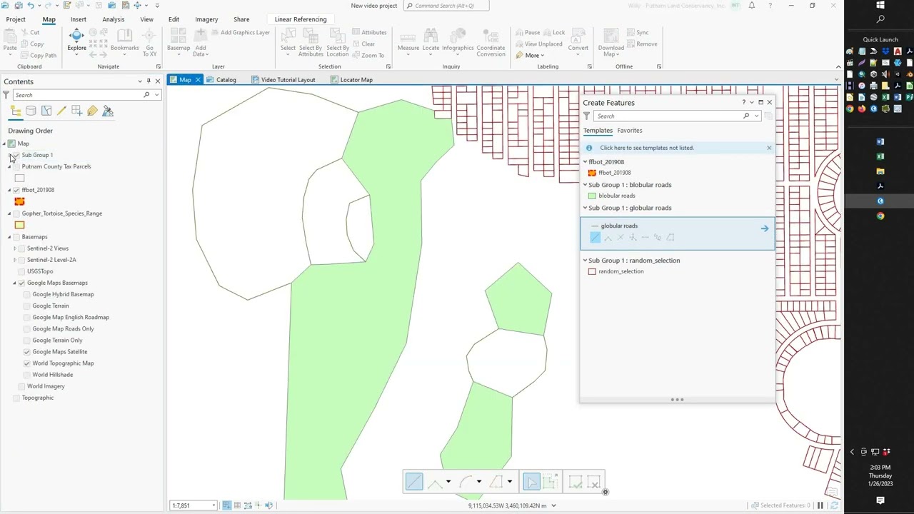 ArcGIS Pro - Grouping Feature Layers