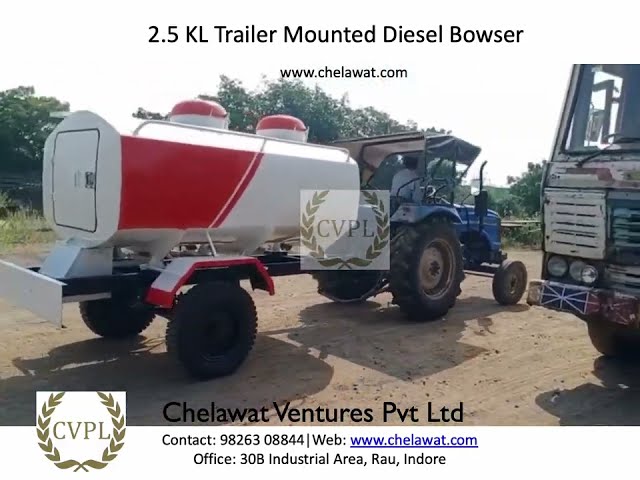 Diesel Bowser - 2 KL Diesel Bowser on Mahindra Bolero pick up ...