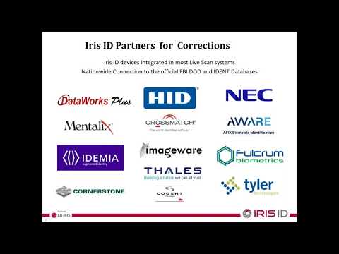 Iris Recognition Technology In Law Enforcement
