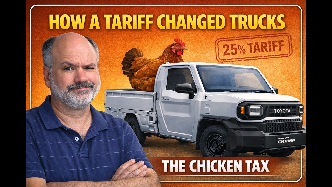 The 60-Year-Old Law And Why You Can't Buy Small Trucks! The Chicken Tax