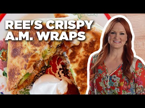 Ree Drummond's Crispy Breakfast Wraps | The Pioneer Woman | Food Network